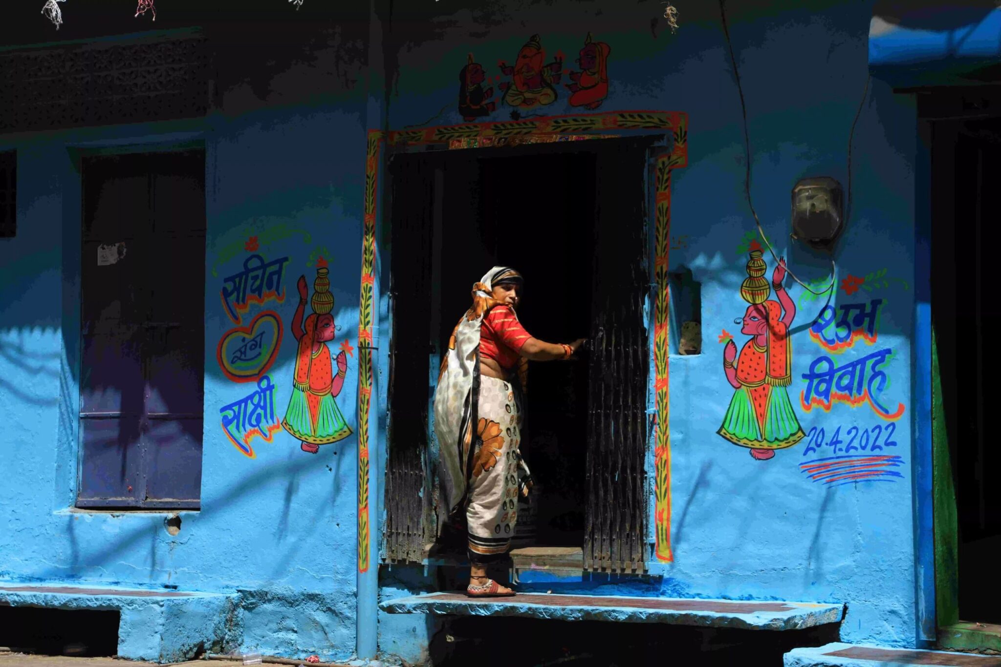 Chiteri Art: Echoes of Devotion on Rural Walls – Indian.Temples ...